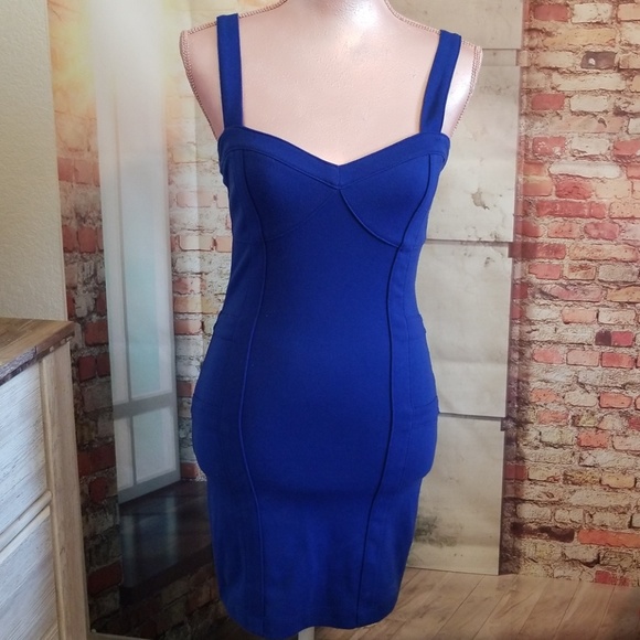 Forever 21 | Dresses | Royal Blue Bodycon Dress | Poshmark